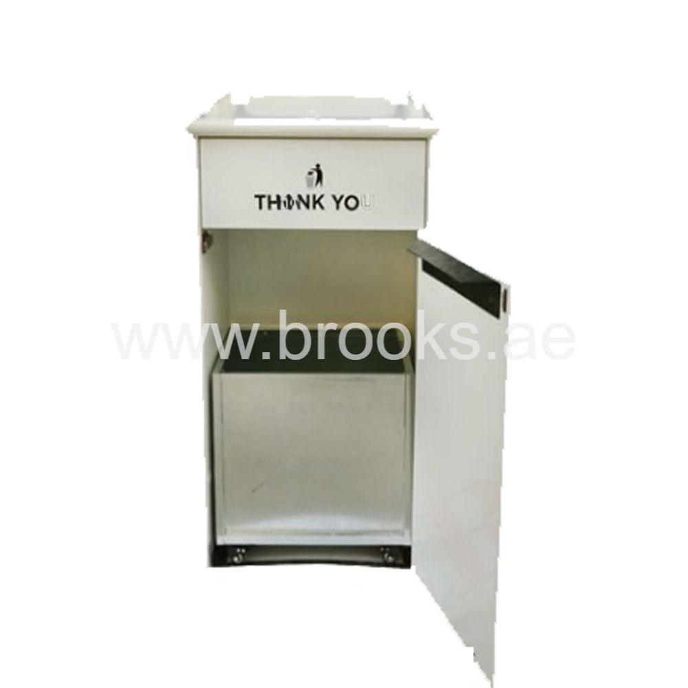 Food Court Bin with Metal Liner